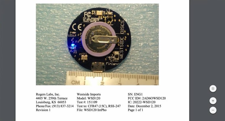 Westside Discs - New Tracking Technology?